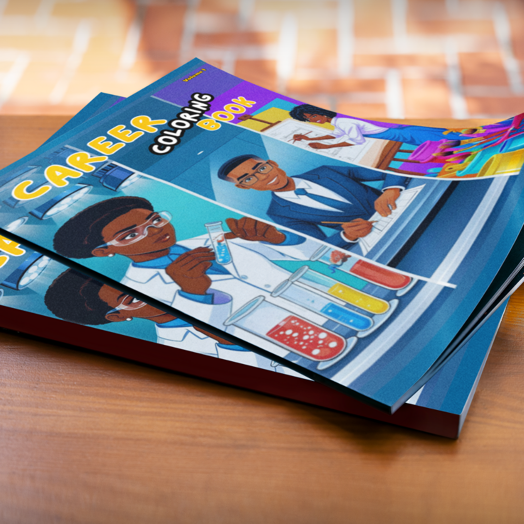 career coloring book